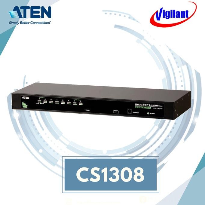 Jual BARU ATEN CS1308 8-PORT PS/2-USB VGA KVM SWITCH | Shopee Indonesia