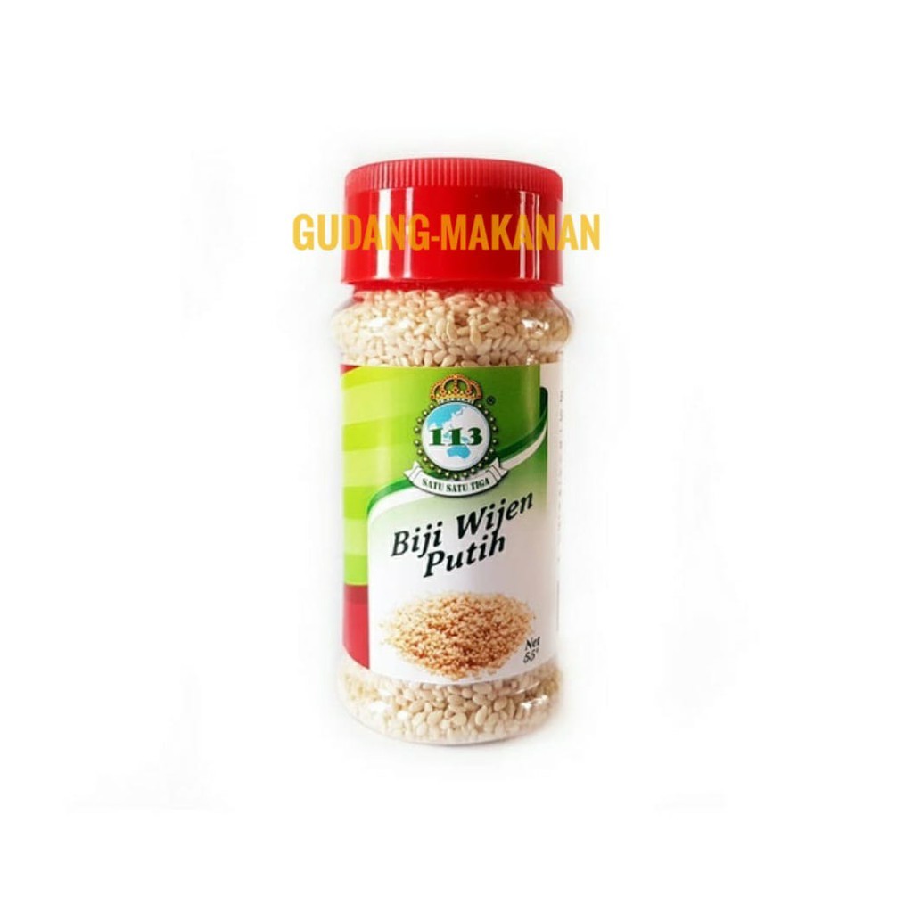 Jual Biji Wijen Putih / Sesame Seeds 55gr | Shopee Indonesia