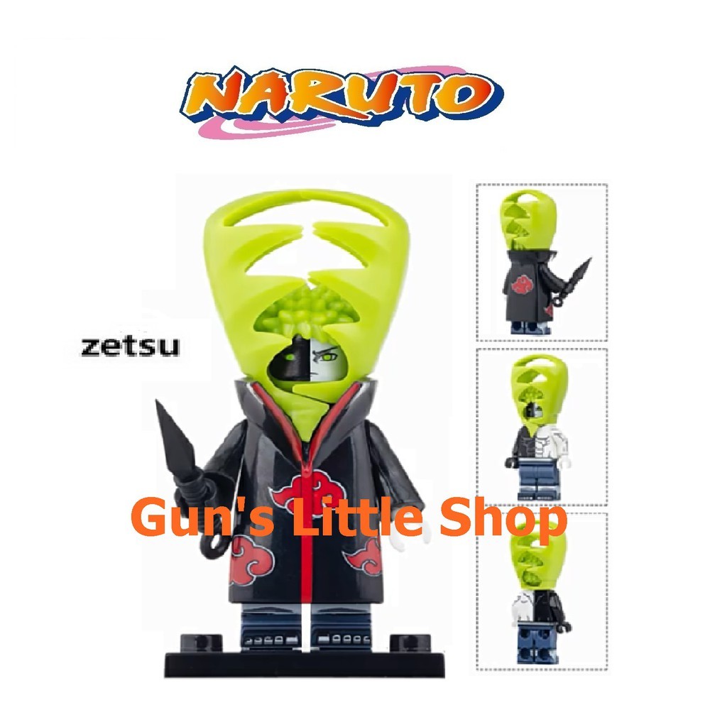 Jual Mini Action Figure - Cartoon Movie Shippuden Zetsu tanpa dus ...