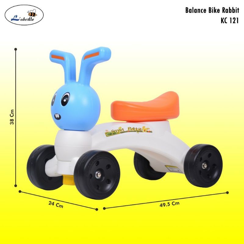 Jual Labeille Balance Bike Smart Rabbit KC 121 / Giraffe KC 122 / Sheep ...