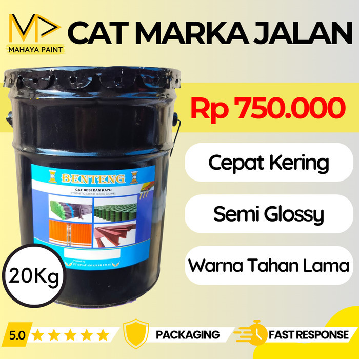 Jual Cat Marka Jalan 20Kg Mahaya Paint / Cat Kansteen cat traffikote ...