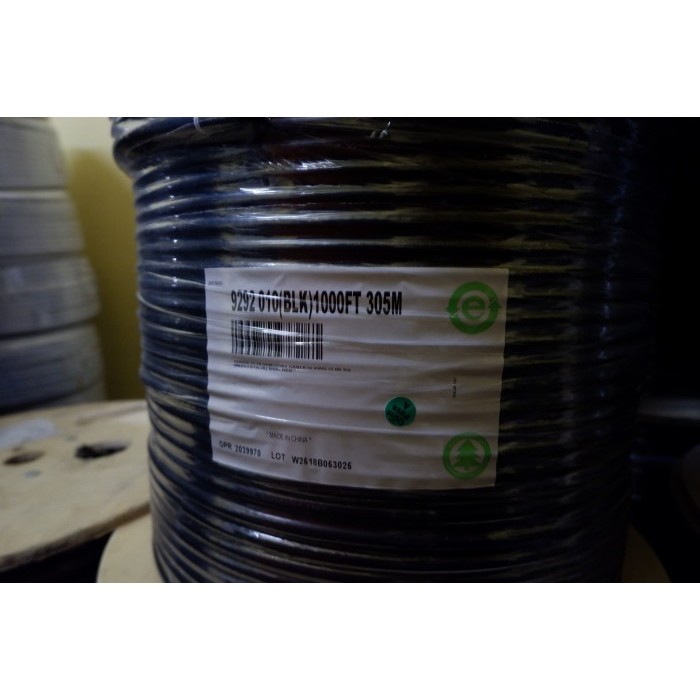 Jual KABEL COAXIAL RG 11 MERK BELDEN 9292 @1000FT/305METER | Shopee ...