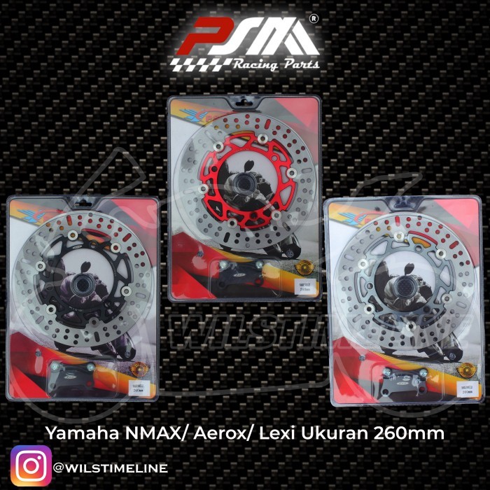 Jual Piringan/ Disc Cakram Psm Titanium Yamaha Nmax/ Aerox Ukuran 260Mm | Shopee Indonesia