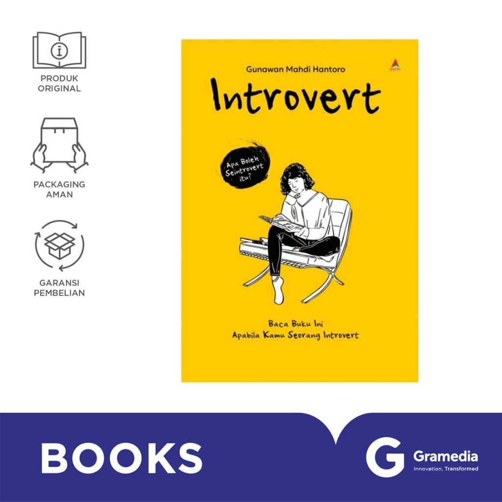 Jual Introvert : Baca Buku Ini Apabila Kamu Seorang Introvert | Shopee Indonesia