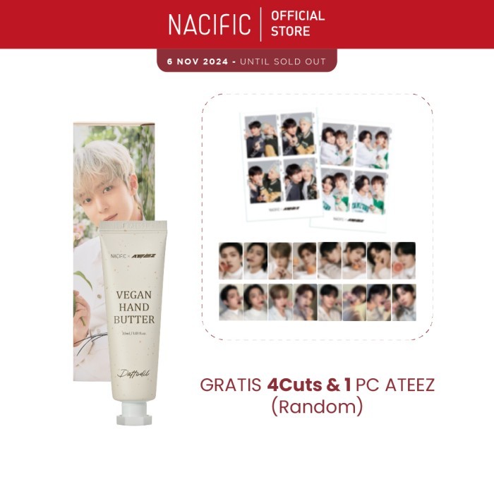 Jual NACIFIC x ATEEZ: Exclusive Vegan Hand Butter (single pack ...