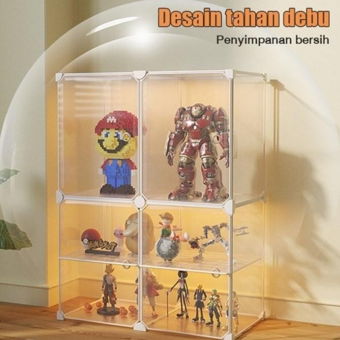 Jual Promo (istana) Rak susun rak helm Lemari Penyimpanan Helm Sepeda ...