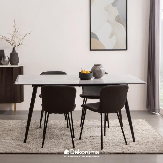 Jual Promo Dekoruma Yori Meja Makan Marble / Meja Dapur / Dining Table ...
