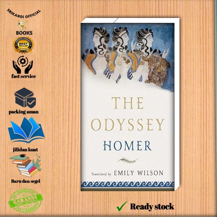 Jual Most Whised For _versi Eng/Indo_*the odyssey homer translate by ...