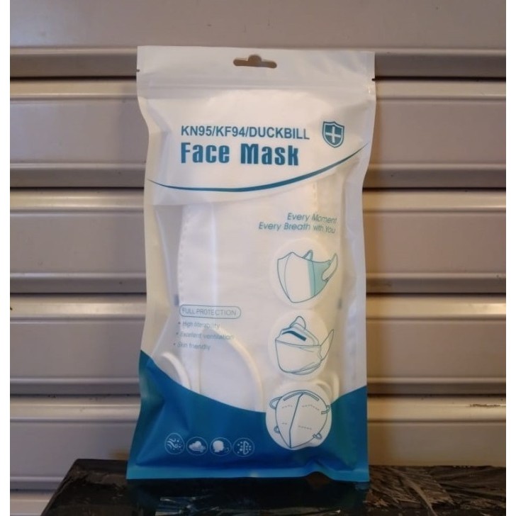 Jual Masker Kf94 Korea 4 Ply Isi 10 Pcs Kf 94 Mask 4Ply Earloop / Evo ...