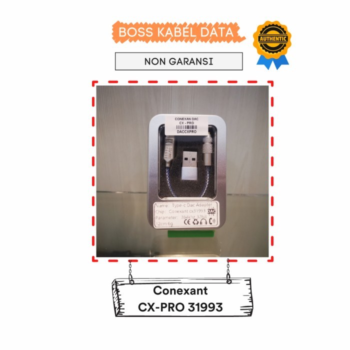 Jual Conexant Cx31993 Cx-Pro Dac Type C To 3.5Mm Amplifier Chip ...