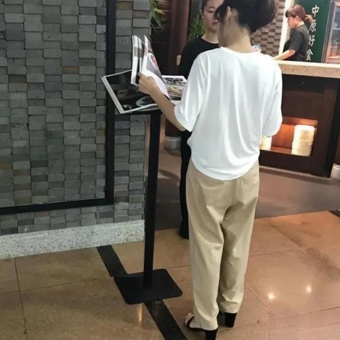 Jual Promo Stand Menu Display Brosur Stand Rak Menu Tempat Menu Buku ...