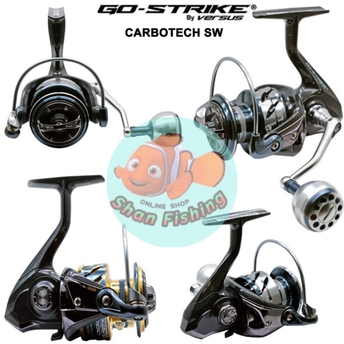 Jual Reel Go Strike Versus Carbotech Sw | Shopee Indonesia