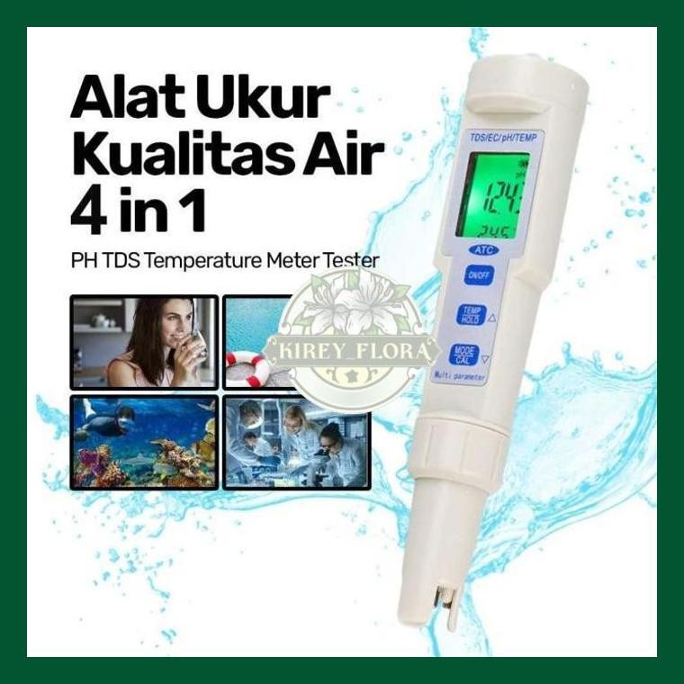 Jual Alat Ukur Kualitas Air 4 In 1 Ph Tds Ec Temperature - Ph686 | Shopee Indonesia