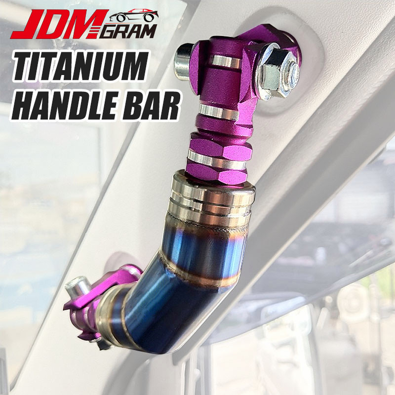 Jual JDMGRAM Titanium Mobil Roof Handle Bar 1pc Universal Adjustable ...