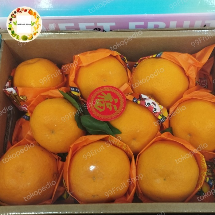 Jual BUAH JERUK CHUNJIAN SWEET CITRUS ORANGE PREMIUM GIFT BOX -+4 KG | Shopee Indonesia