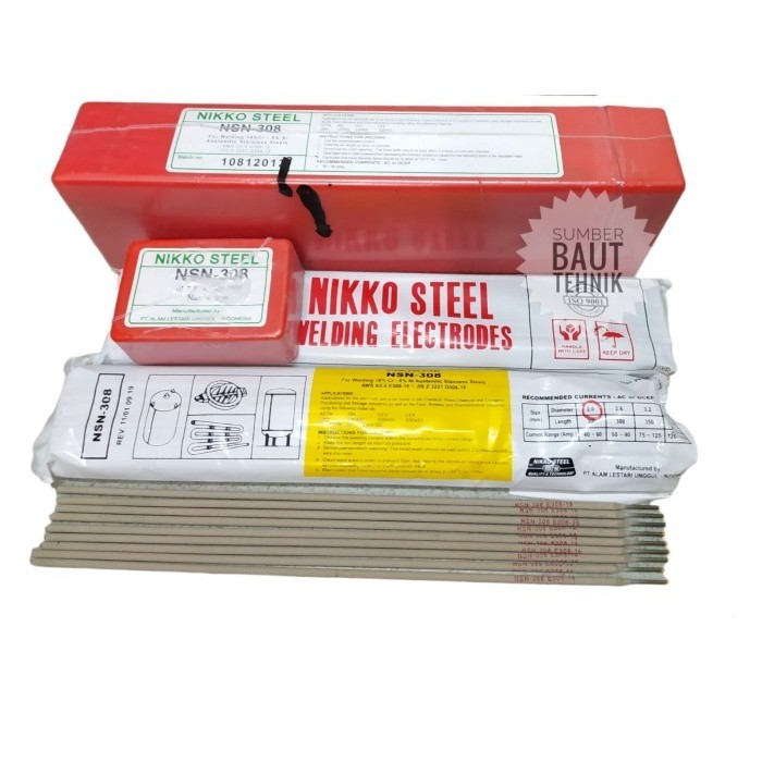 Jual Kawat Las Stainless Nikko Steel 2.0 2,0 Mm Nsn 308 / Nsn-308 (Per Qty) | Shopee Indonesia