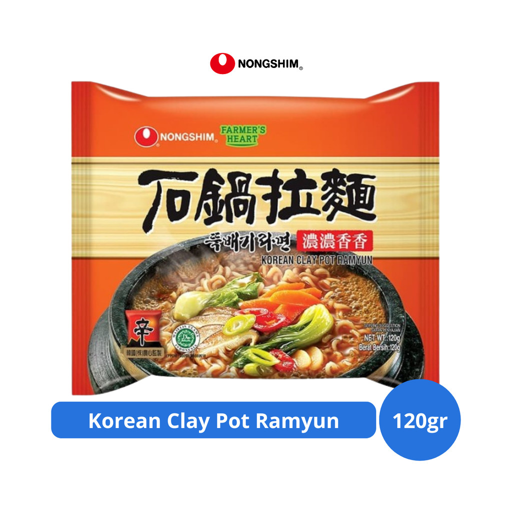 Jual Nong Shim Korean Clay Pot Ramyun 120gr | Shopee Indonesia