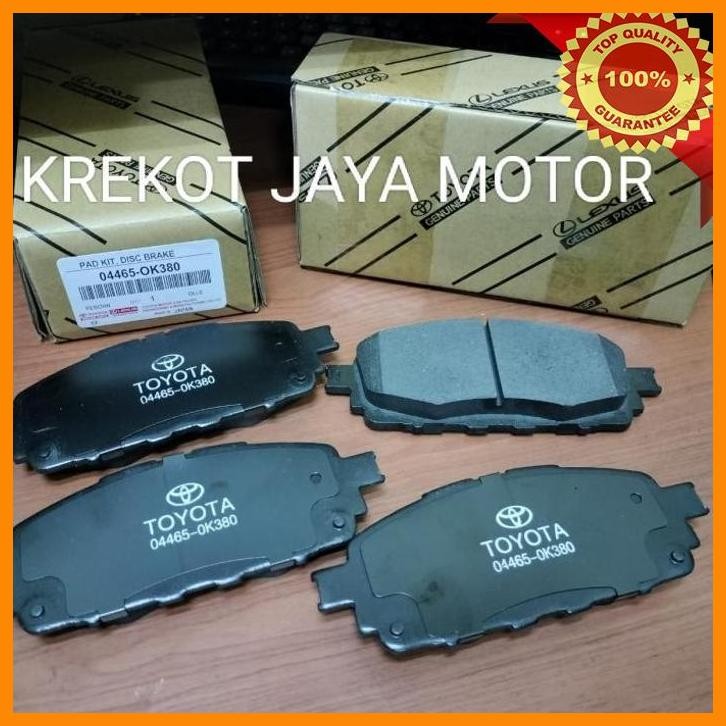 Jual [KTJ] KAMPAS REM DEPAN TOYOTA KIJANG INNOVA REBORN VENTURER 04465-0K430 1SET KIRI KANAN ...