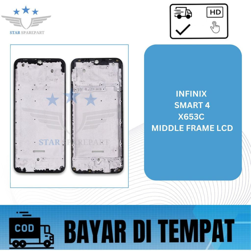 Jual MIDDLE FRAME LCD INFINIX X653C ( SMART 4 ) | Shopee Indonesia