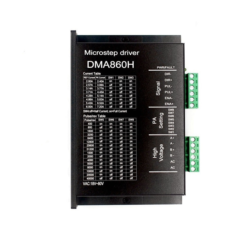 Jual HRN DMA860H Stepper Driver 2 Phase DSP microstep driver for 57 86 ...