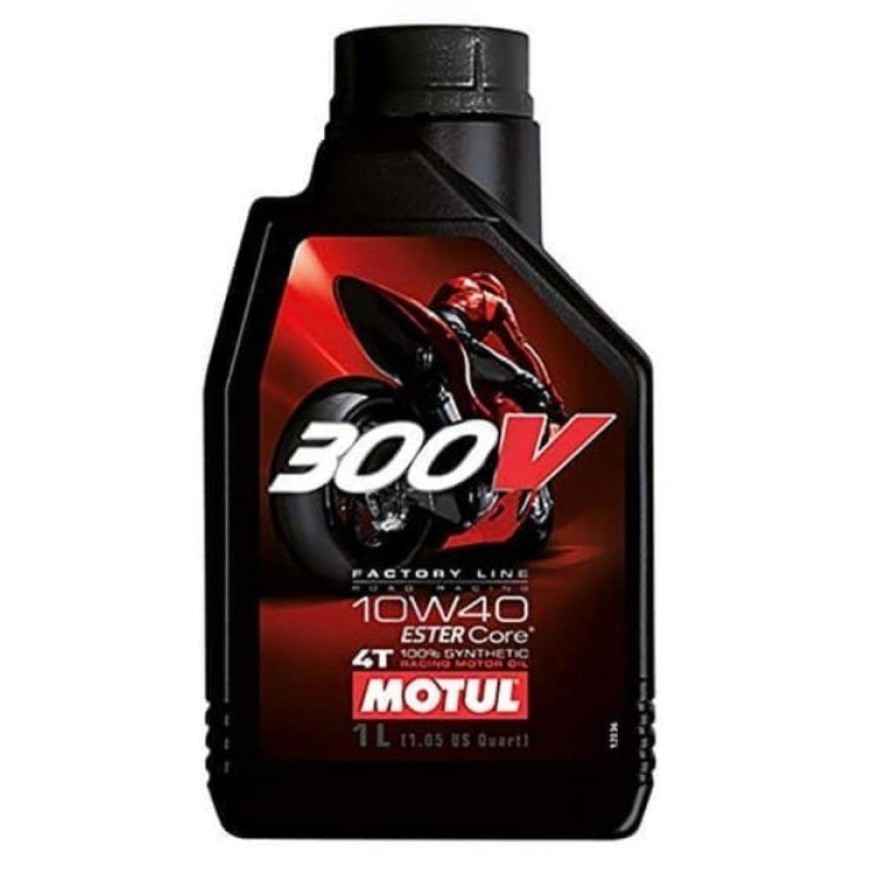 Jual OLI MOTUL 300V 10W40 5W30 FACTORY LINE ROAD RACING 10W-40 5W-30 ASLI | Shopee Indonesia