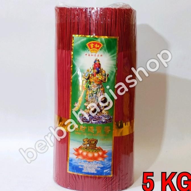 Jual Hio Dupa Merah Halus Isi 5 Kg Standard Panjang Merek Kwan Kong ...