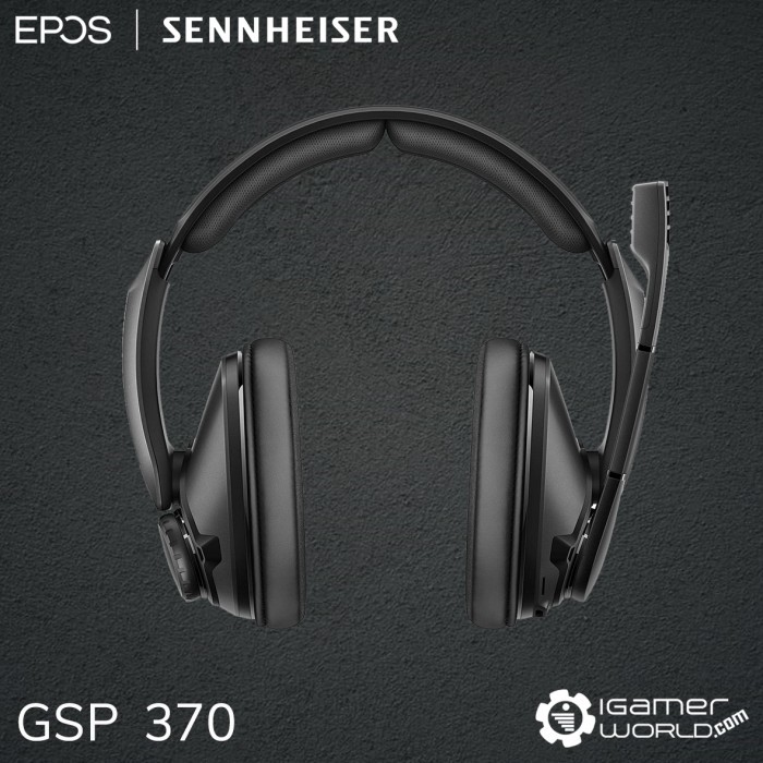 Jual EPOS GSP 370 Lag Free 7.1 Wireless Gaming Headset Unit Baru / Segel | Shopee Indonesia