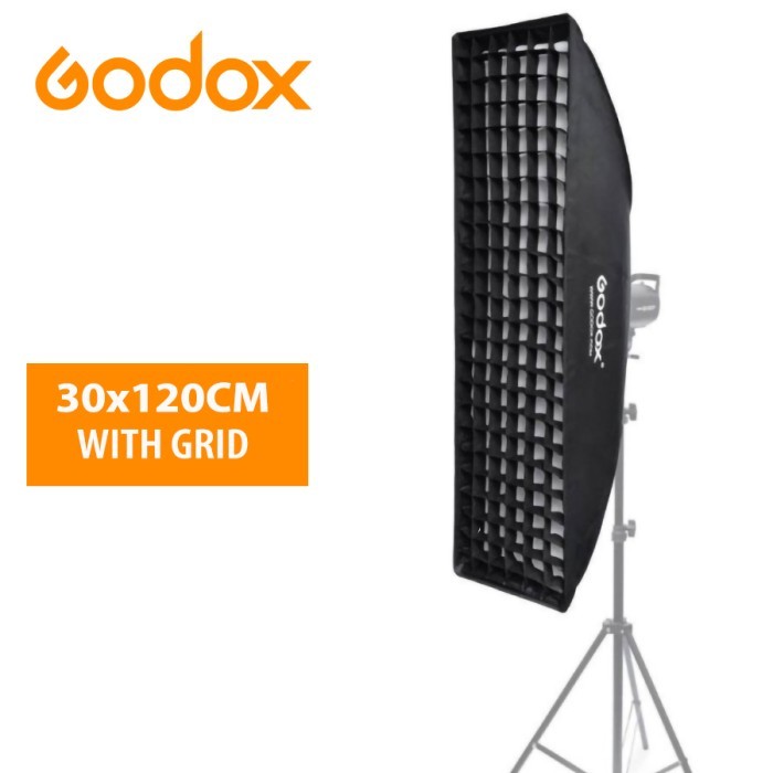 Jual Godox Strip Softbox 30X120 Cm - Bowens Mount - For Tronic, Jinbei ...