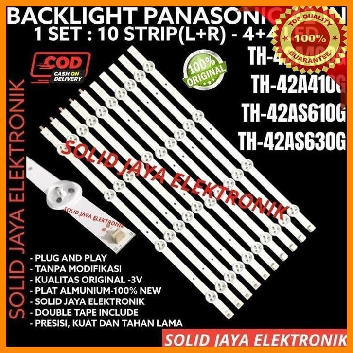 Jual [SJE] BACKLIGHT TV LED PANASONIC 42 IN TH42A400G TH42A410G LAMPU ...