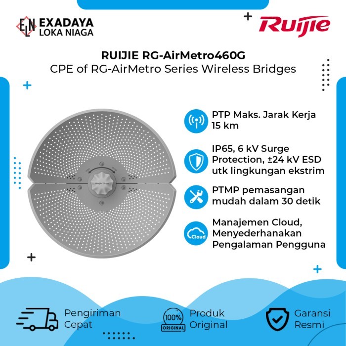 Jual Ruijie RG-AirMetro460G CPE of RG-AirMetro Series Wireless Bridges | Shopee Indonesia