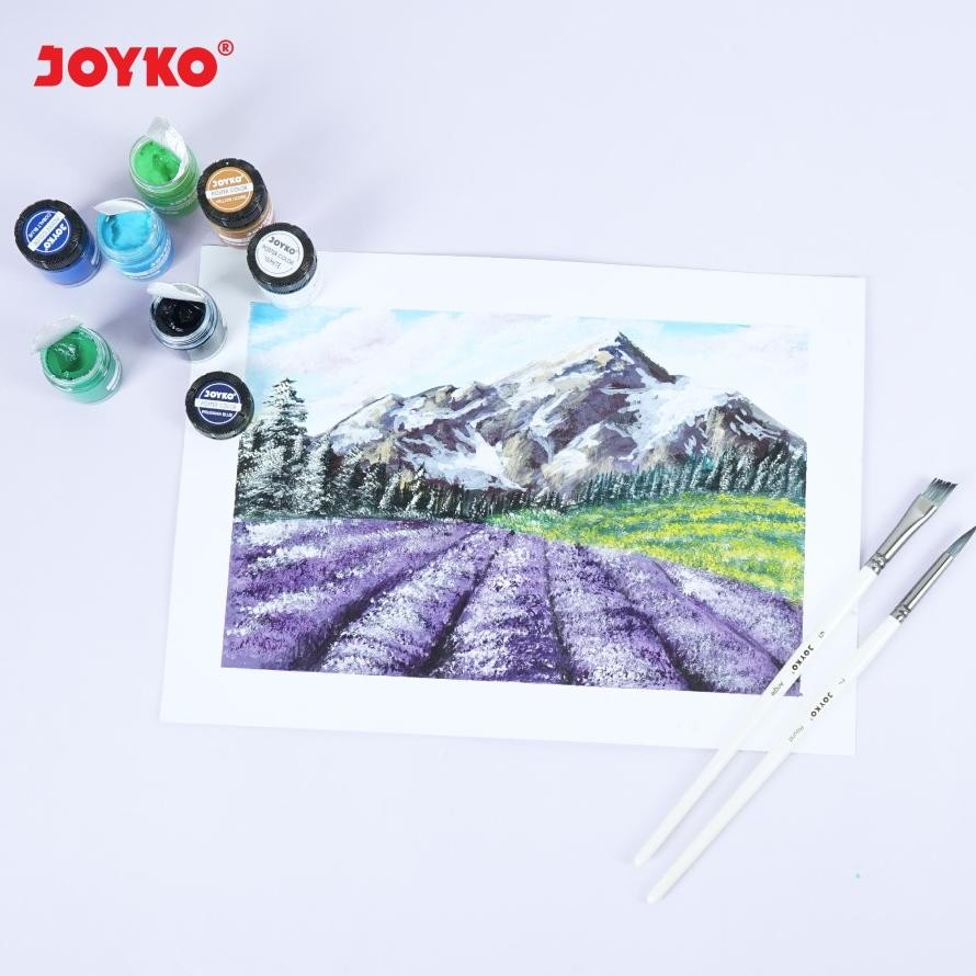 Jual Rwet-23 (12 Pcs) Cat Lukis Poster Paint Joyko Poc-10Ml-12 Set ...