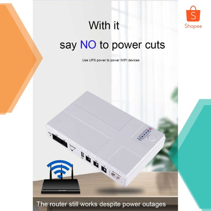 Jual Terlaris TTN Uninterruptible Power Supply DC UPS Router Backup ...