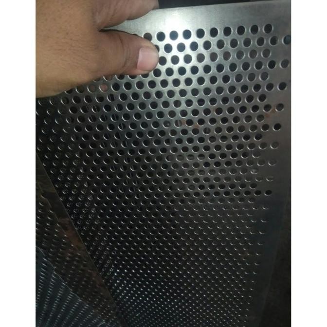 Jual Plat Lubang Besi Bolong Perforated 5mm Ukuran 100cm x 150cm ...