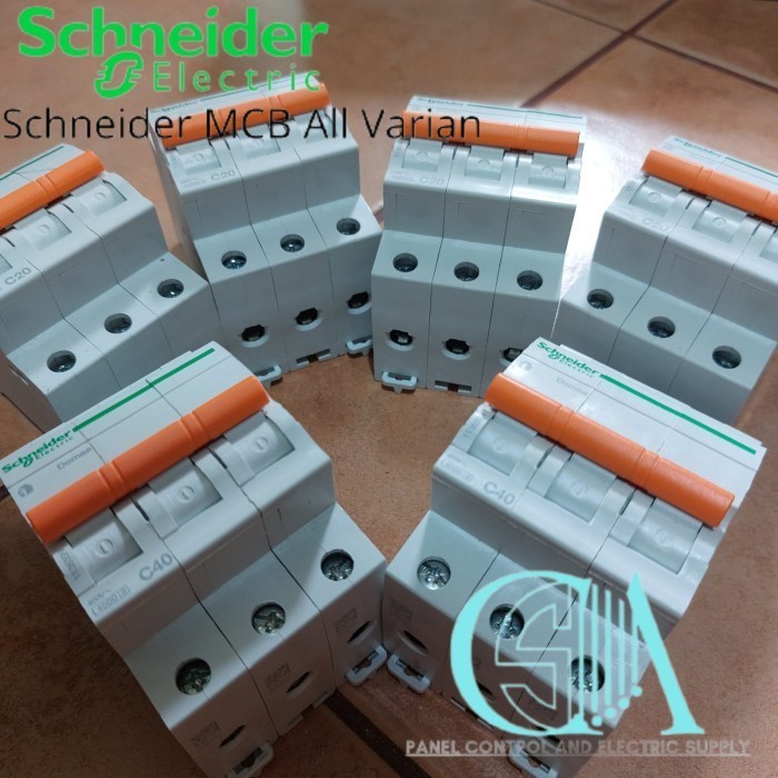 Jual MCB 3P 10A DOMAE SCHNEIDER DOM11348SNI MCB 3 PHASE 10 AMPERE | Shopee Indonesia