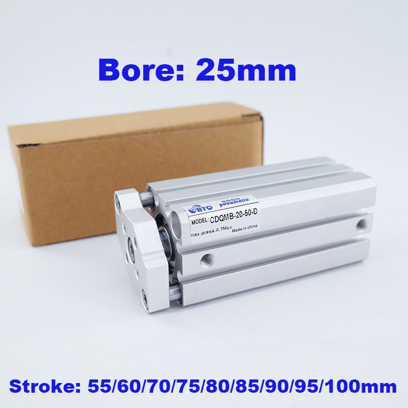 Jual LAKO smc type CQMB/CDQMB bore 25mm stroke 55/60/65/70/75/80/85/90 ...