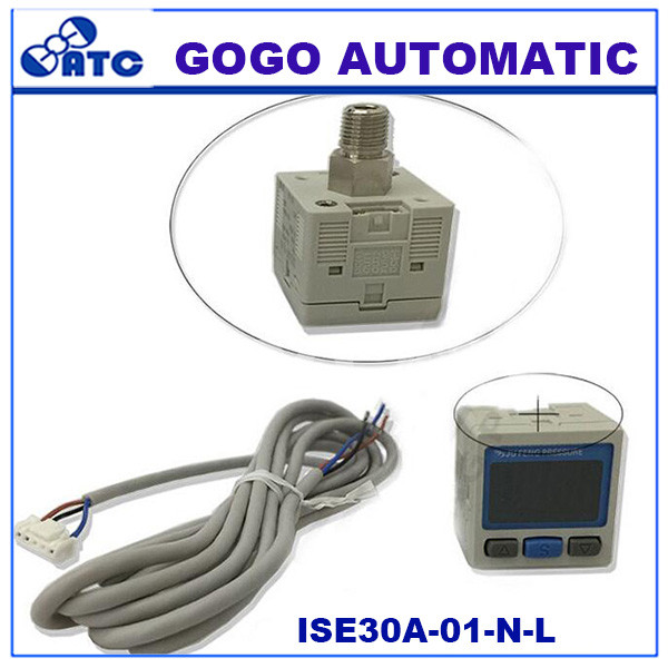 Jual LAKO SMC type 2-Color Display High-Precision Digital Pressure Switch ISE30A-01-N-L Pressure ...