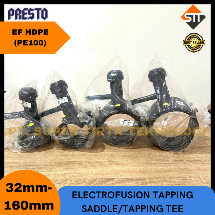 Jual Electrofusion (EF) Tapping Saddle/Tapping Tee HDPE (PE100) PN16 ...