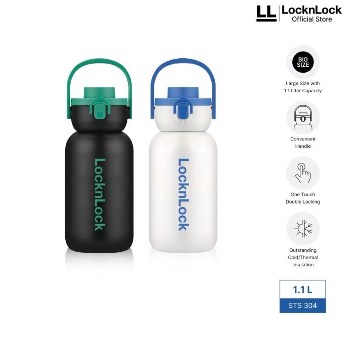 Jual LocknLock Exclusive Sport Water Bottle Tumbler 1.1L - LHC3332 ...