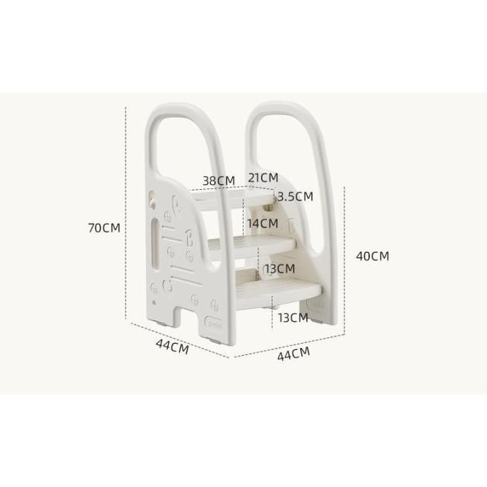 Jual CO Tangga Anak dengan Pegangan motif Huruf - Alphabet Step Stool ...