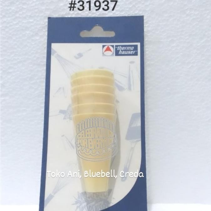 Jual Promo Thermo hauser hole plain piping tips set of 6 / Spuit bulat ...