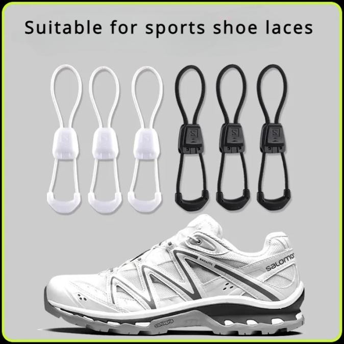 Jual Grosir New Quick Lace Kit No Tie Round Tennis Shoe Laces Without ...