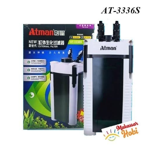 Jual ATMAN AT-3336S New Aquarium External Filter Canister Aquascape AT3336S | Shopee Indonesia