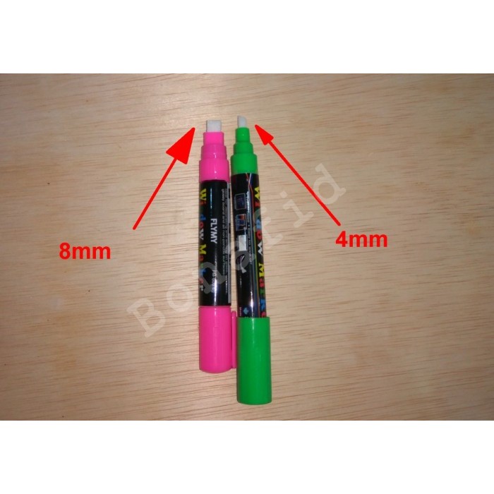 Jual Spidol marker untuk papan tulis kaca LED - SATUAN 8mm | Shopee ...