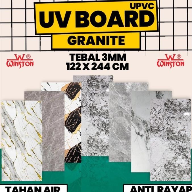 Jual PVC MARMER/UPVC BOARD MARBLE/UV BOARD SHEET MARMER TOP TABLE ...
