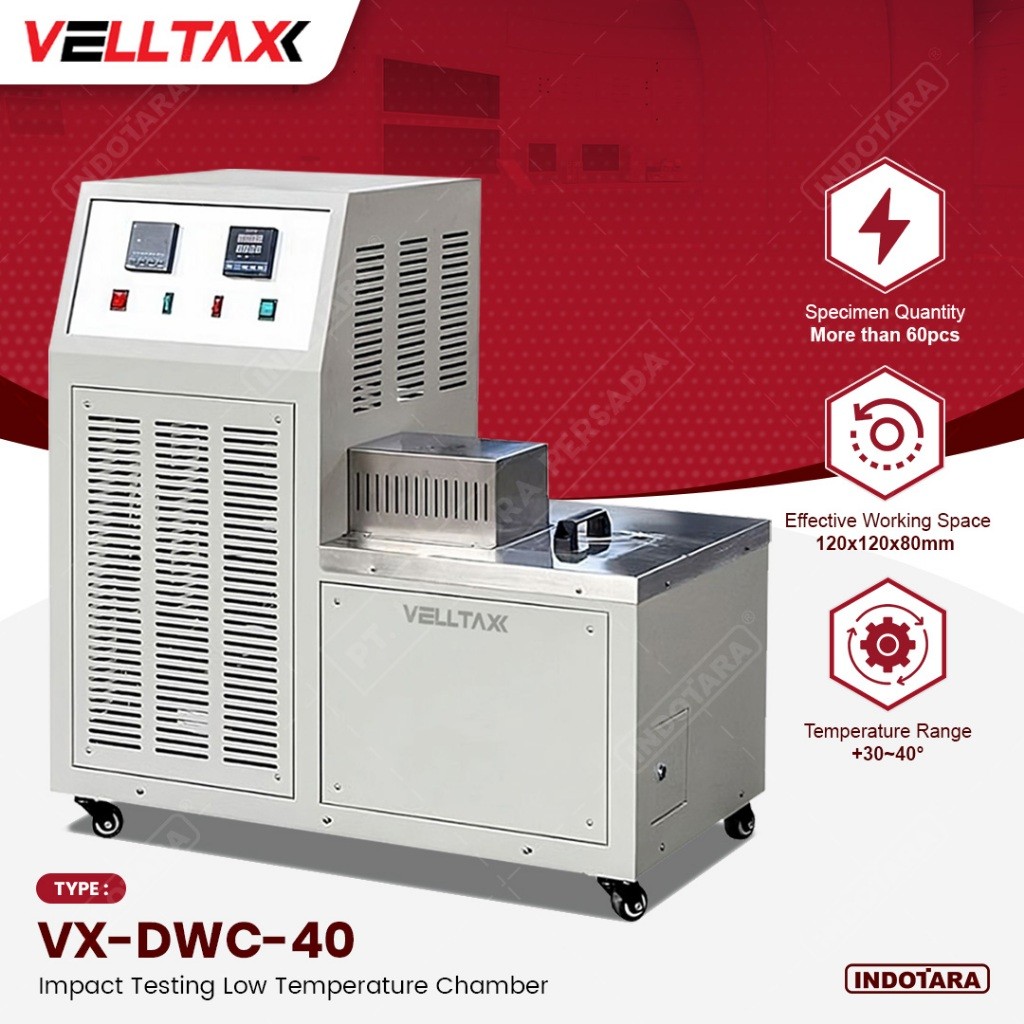 Jual Mesin Uji / Impact Testing Low Temperature Chamber Velltax VX-DWC ...