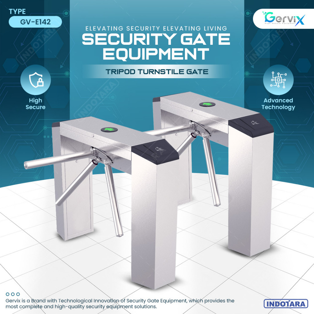 Jual Tripod Gate 1 Jalur - Tripod Turnstile Gate Gervix | Shopee Indonesia