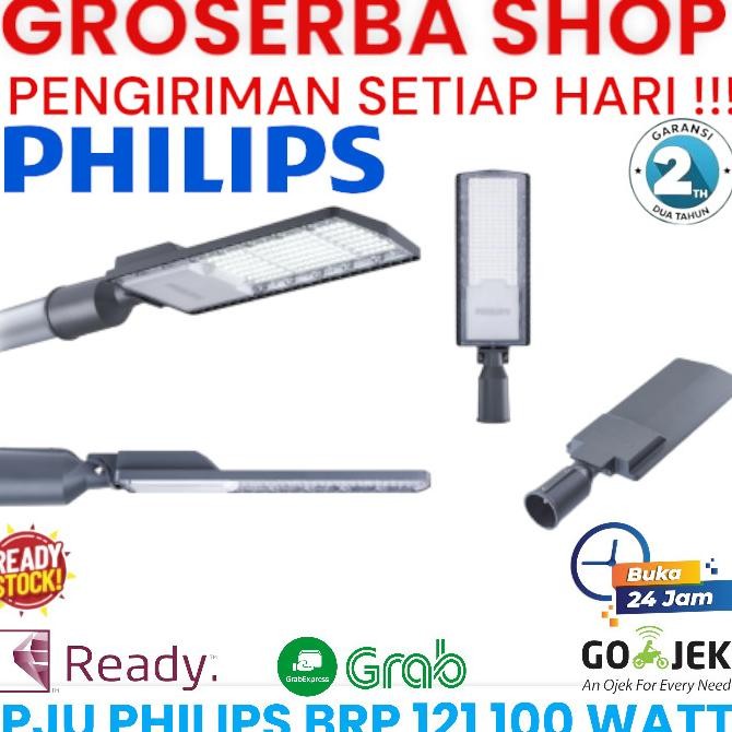 Jual New!!! Philips Brp121 100W - Lampu Jalan Pju Philips Brp 121 100 ...