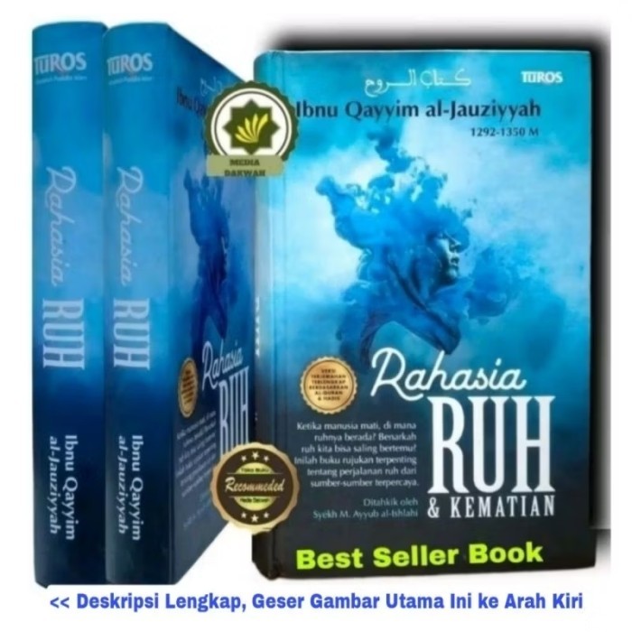 Jual HARGA DISC - KITAB RAHASIA RUH & KEMATIAN Ar-Roh Maha Karya Ibn ...