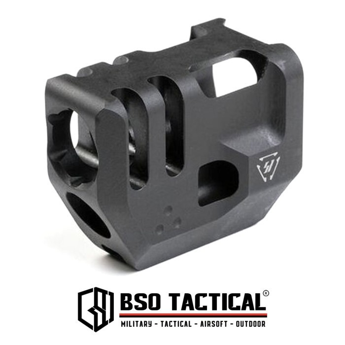 Jual Strike Compensator CNC Alumunium GBB GL Airsoft | Shopee Indonesia