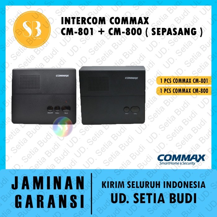 Jual Intercom Commax CM-801 + CM-800 ( Sepasang ) | Shopee Indonesia